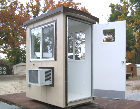 Guard Shacks : Security, Assembled, Modular and Portable 4x6